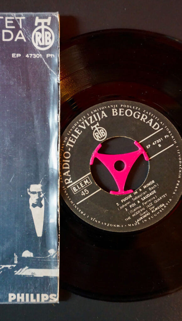 Classic 45 rpm record insert — Print-A-Brick