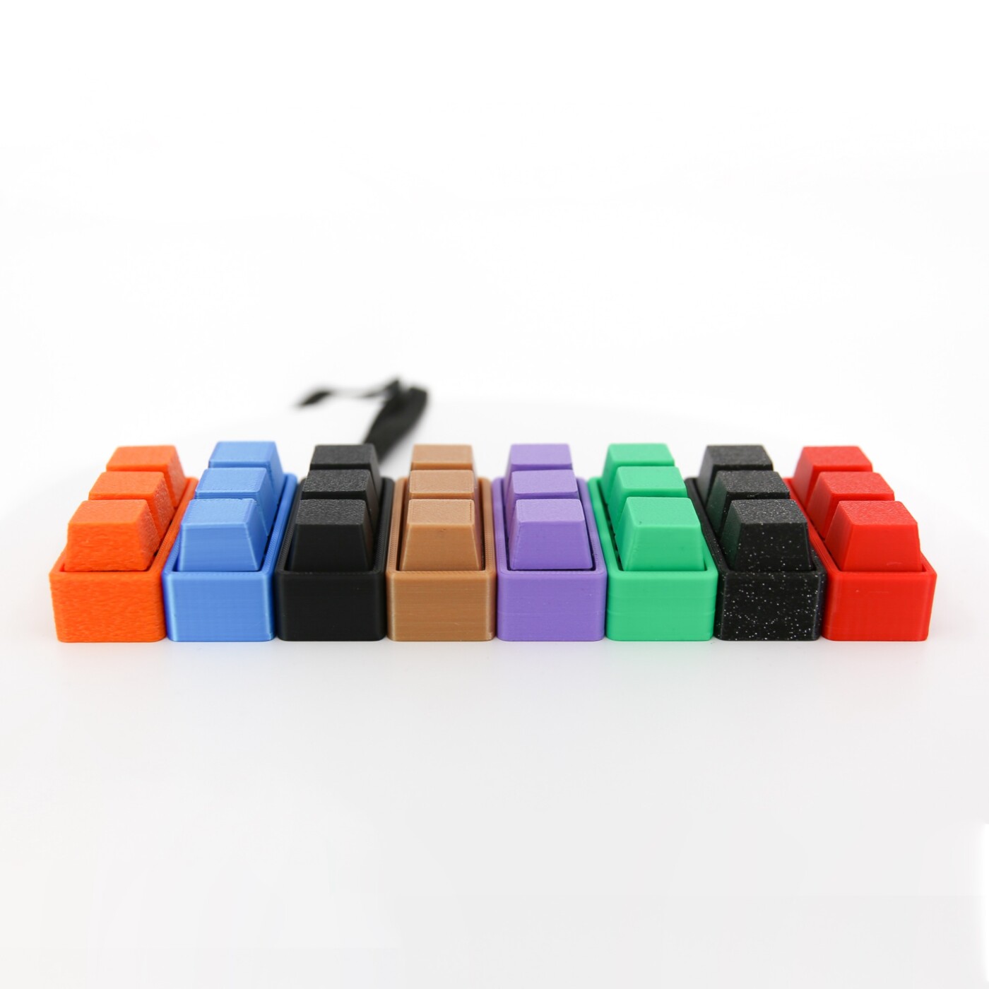 Finger Clicker Fidget Toy – Triple Mechanical Switch for Sensory Play ...
